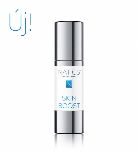 NATICS® - SKIN BOOST INTENSIVE SOFT Arcfeltöltő lifting fluid peptiddel és C-vitaminnal